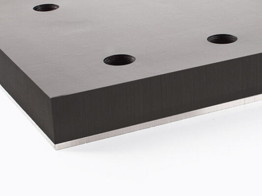 Regline PP Rubber Wear Plates | Rubber liners - steel backed