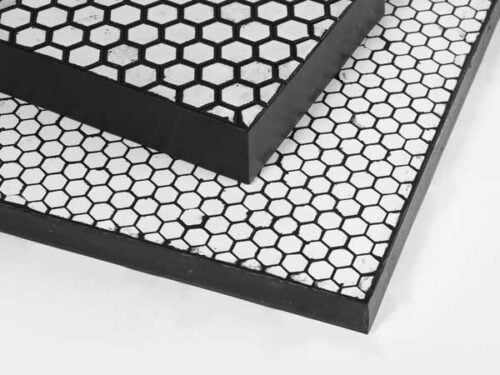 Cera-Wear Extreme Ceramic Wear Plates with steel backing