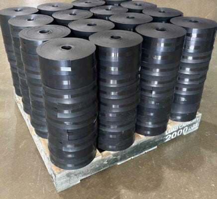Flexible Load Bearing Rubber Strips for Joint Construction