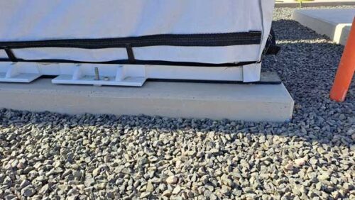 Rubber Bearing Strips Installed at Chinchilla Battery Project
