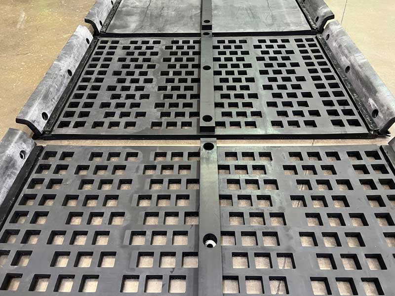 Rubber Screening Solutions for Quarry and Hard Rock Mining Sites
